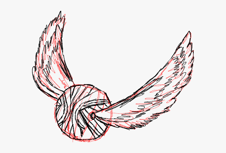 Golden Snitch Drawing - Clip Art Golden Snitch, HD Png Download ...