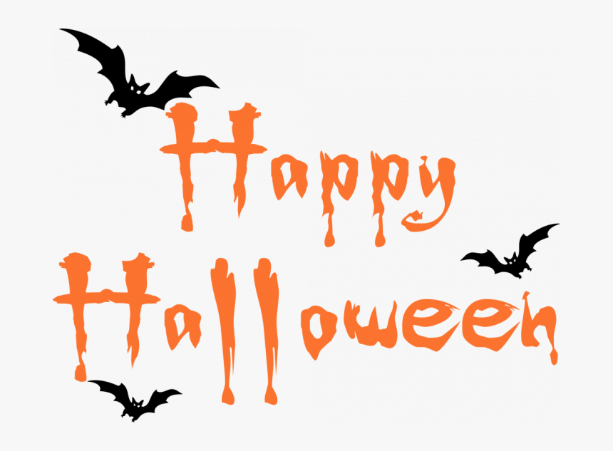 Spooky Happy Halloween Clipart, HD Png Download , Transparent Png Image ...