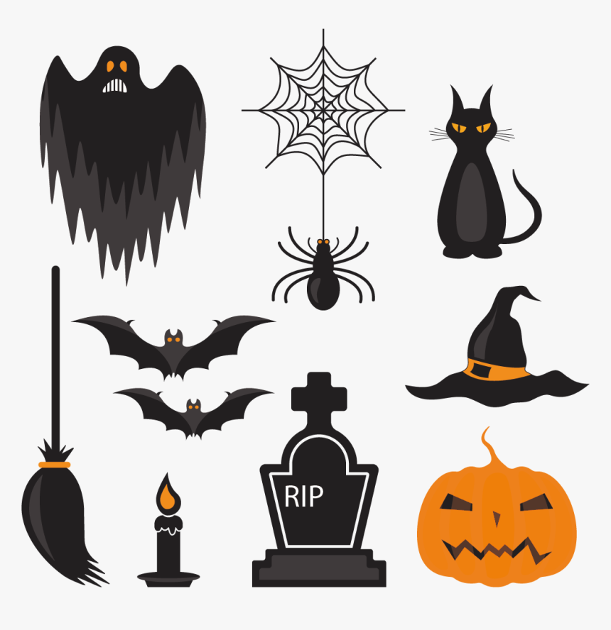 Halloween Clip Art - Halloween Png, Transparent Png , Transparent Png ...