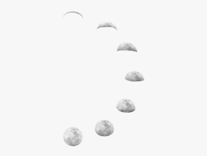 Moon Phases No Background, HD Png Download , Transparent Png Image ...