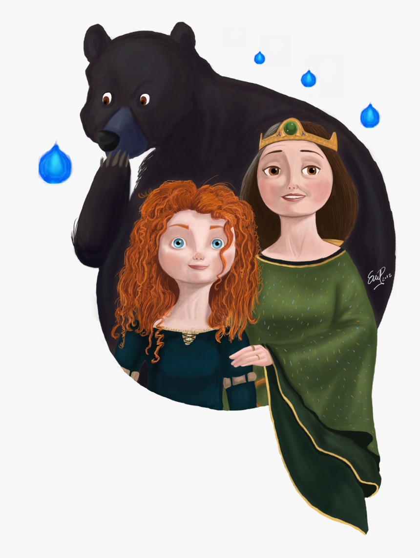 Merida Valiente Y Su Familia, HD Png Download , Transparent Png Image ...