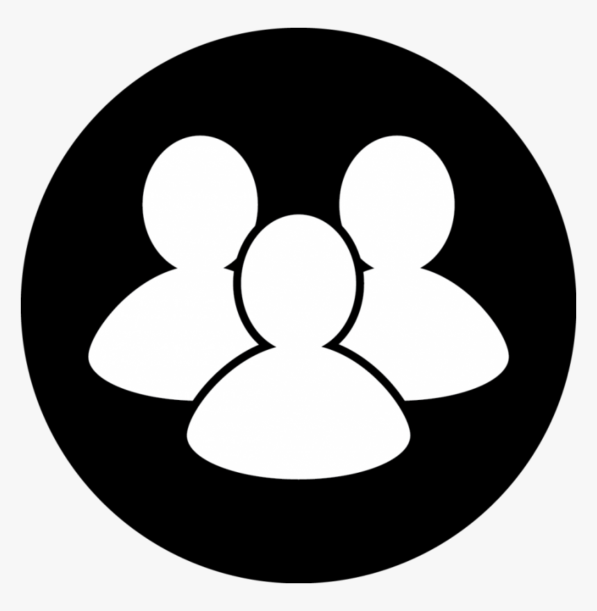 Organization Icon Png Circle Black, Transparent Png , Transparent Png ...