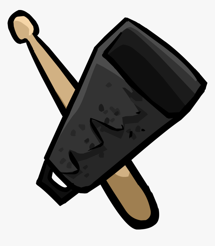 Club Penguin Rewritten Wiki - Une Cowbell Instrument Png, Transparent ...