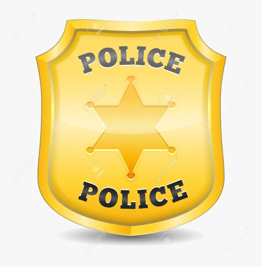 Police Badge Transparent Png - Emblem, Png Download , Transparent Png ...