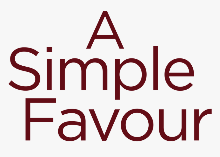 Simple Favor Logo Png, Transparent Png , Transparent Png Image - PNGitem