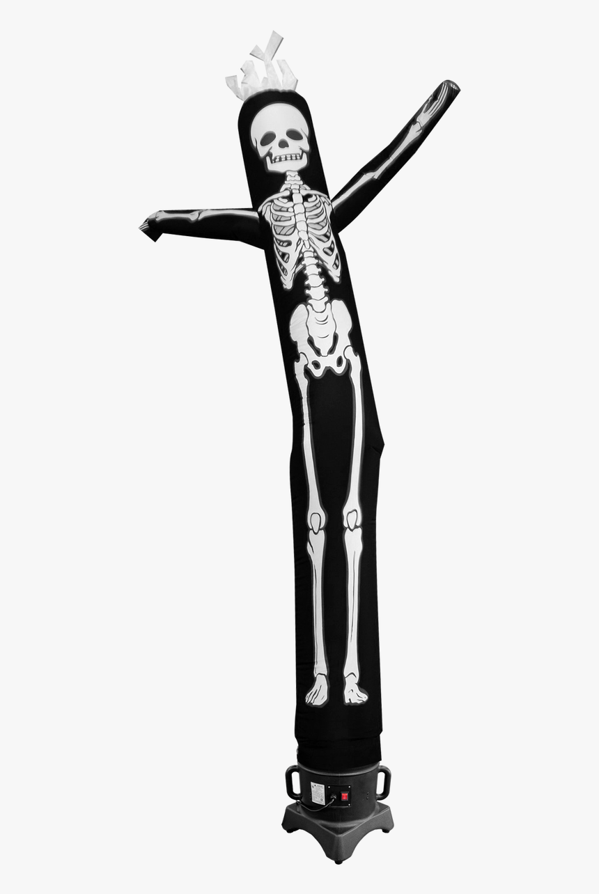 Skeleton Design 10ft Air Dancers® Inflatable Tube Man - Crucifix, HD ...