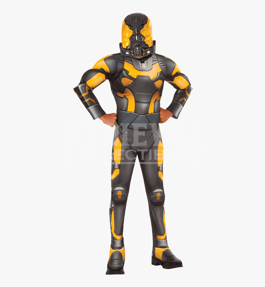 Transparent Yellow Jacket Png - Yellow Jacket Ant Man Costume, Png ...