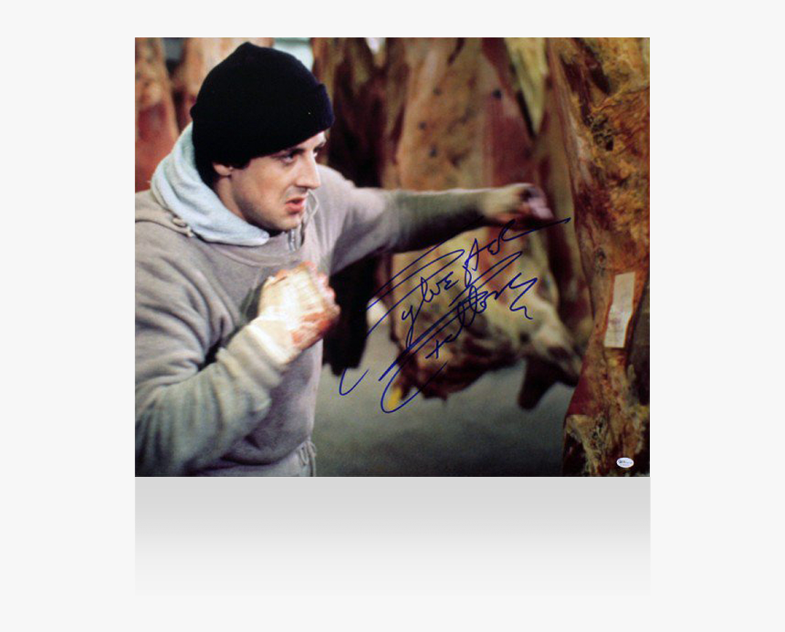 Sylvester Stallone Punching Meat, HD Png Download , Transparent Png ...