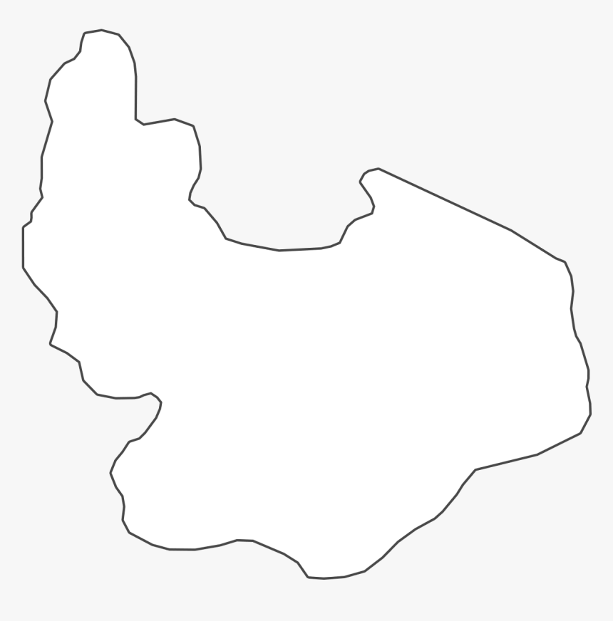 Plateau State Map Silhouette, HD Png Download , Transparent Png Image ...