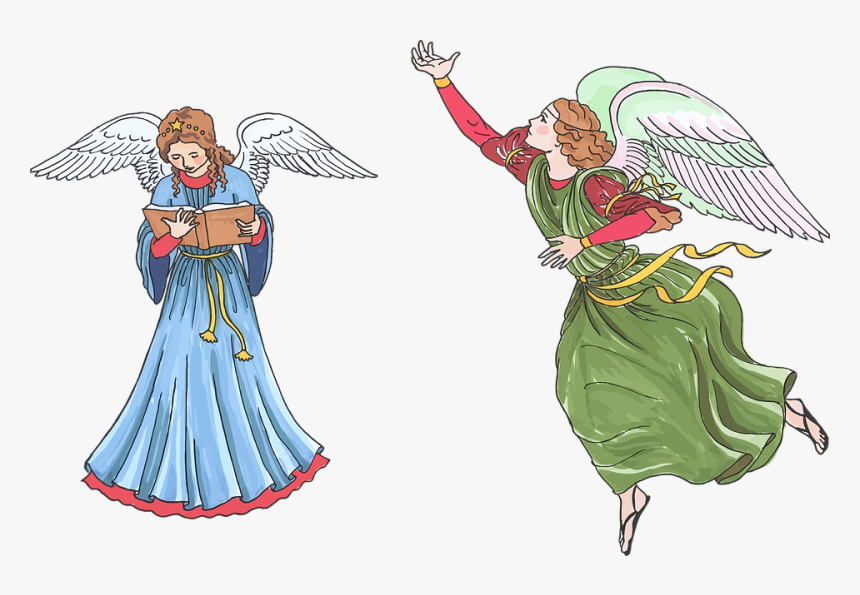 Angels, Divine, Female, Heaven, Holy, Non-human Beings - Angels Clipart ...