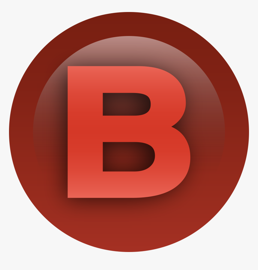 Button Transparent Image - Xbox B Button Png, Png Download ...