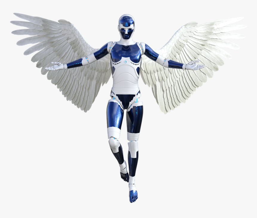 Angel, God, Heaven, Angelic, Spiritual, Belief - Robot Angel Png ...