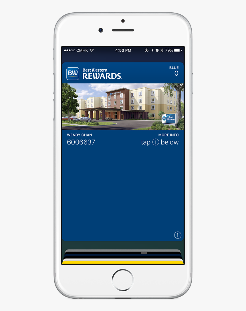 Best Western Rewards Apple Wallet, HD Png Download , Transparent Png ...