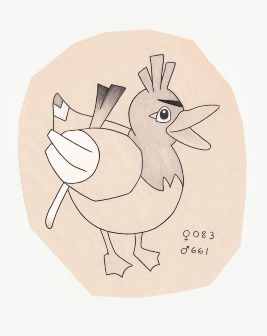 Wild Duck Pokemon - Cartoon, HD Png Download , Transparent Png Image ...