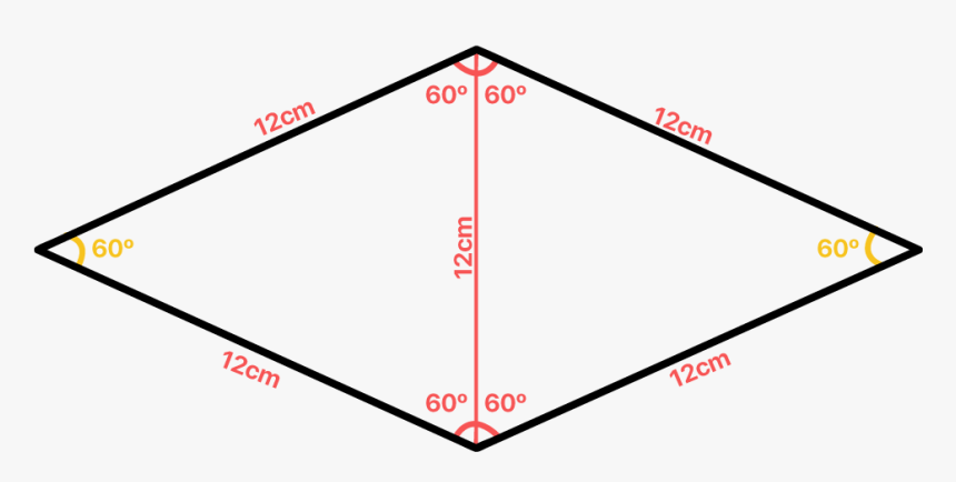 Todos Os 4 Lados Do Losango Medem 12 Cm - Losango Forma Geométrica, HD ...