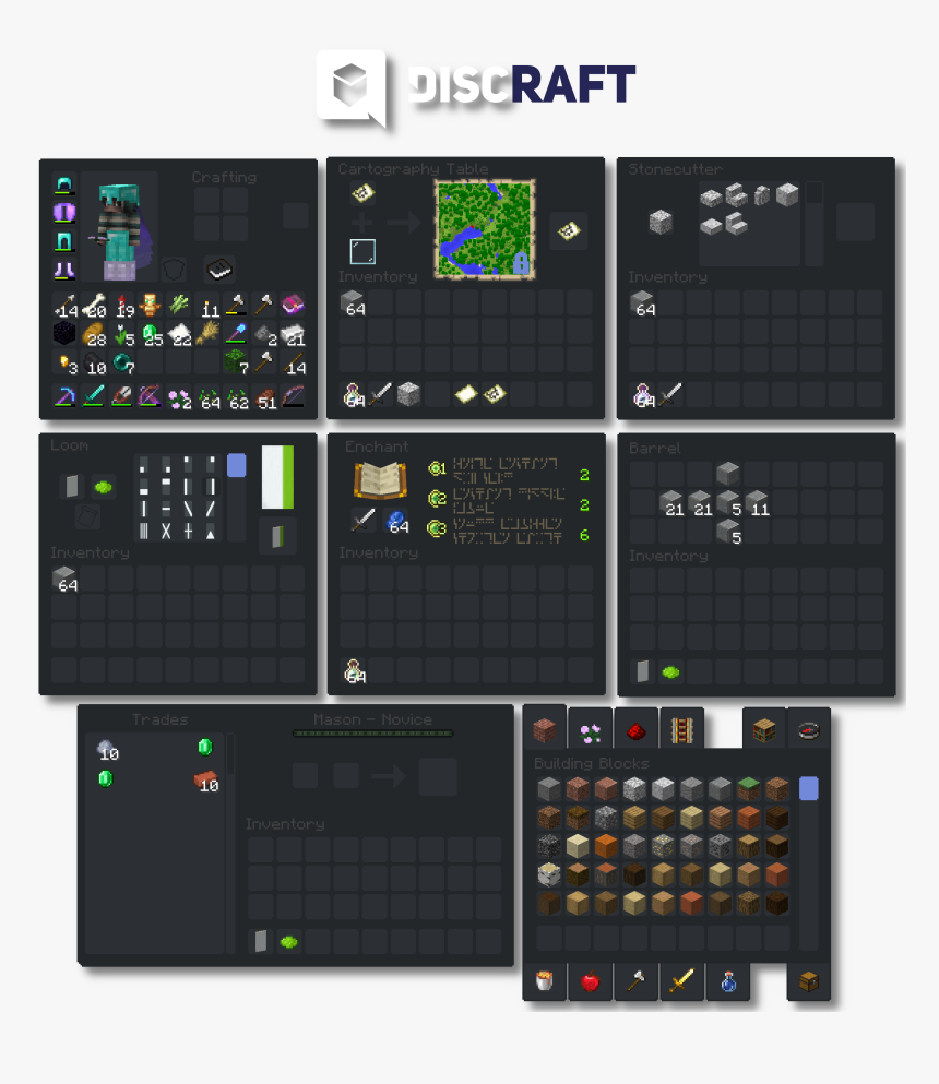 Minecraft Discord Texture Pack, HD Png Download , Transparent Png Image ...