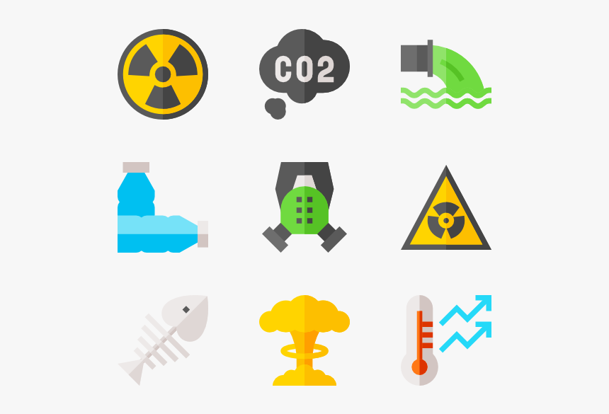 Pollution - Toxic Icon, HD Png Download , Transparent Png Image - PNGitem