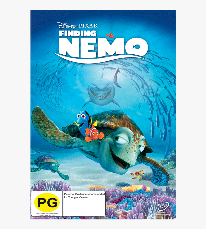 Finding Nemo E17850 Dvd 2d - Finding Nemo Dvd, HD Png Download ...