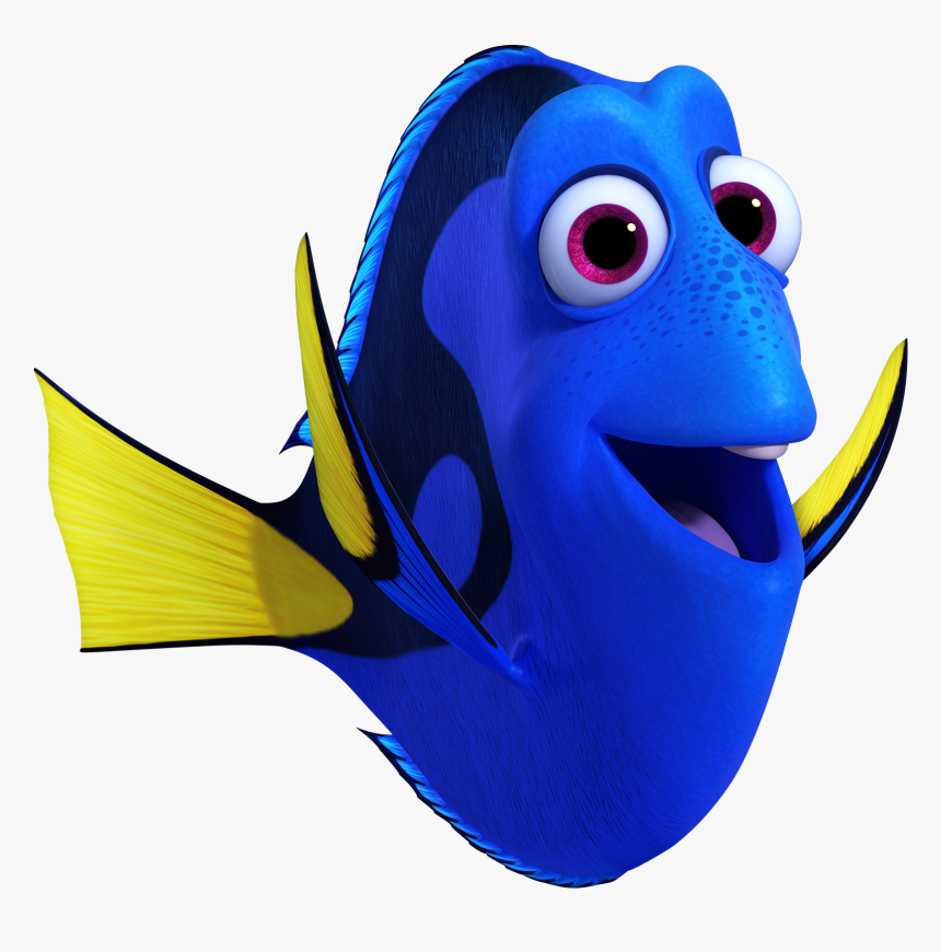 Dory Transparent Png Clip - Dory Finding Nemo Characters, Png Download ...