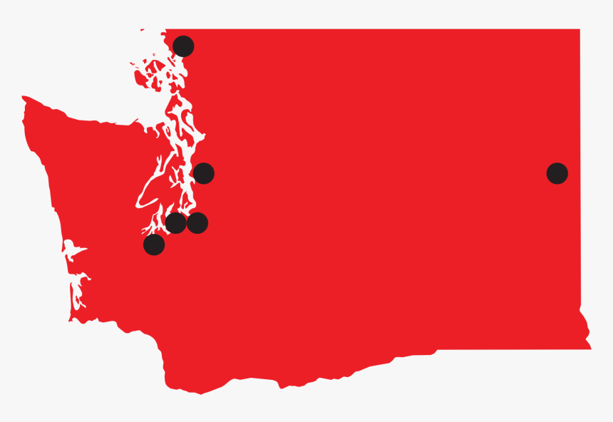 Washington State Flag Map, HD Png Download , Transparent Png Image ...
