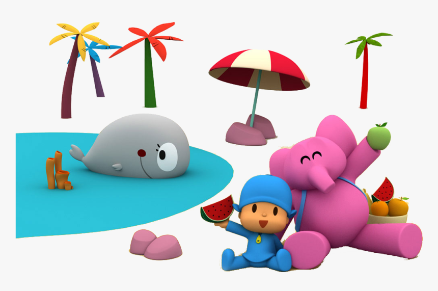 Pocoyo Summer, HD Png Download , Transparent Png Image - PNGitem