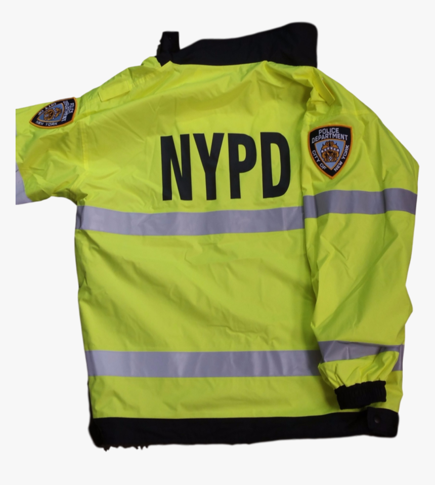 Nypd Rain Jacket, HD Png Download , Transparent Png Image - PNGitem