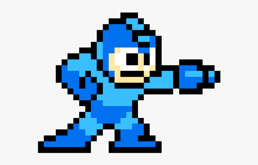 Mega Man Pixel Art, HD Png Download , Transparent Png Image - PNGitem
