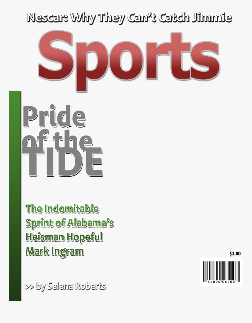 Sports Magazine Cover Template