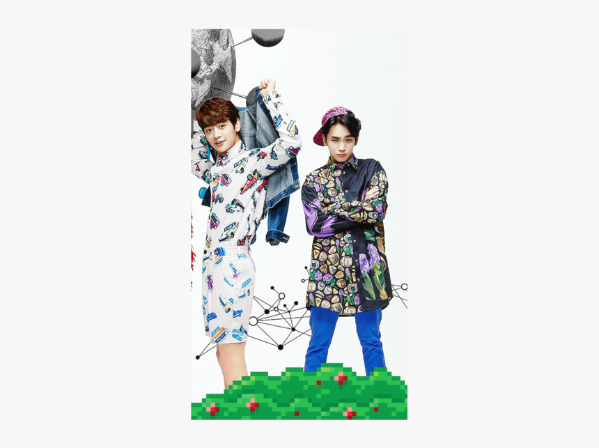 Jonghyun, Key, And Korean Image - Shinee Lucky Star, HD Png Download ...