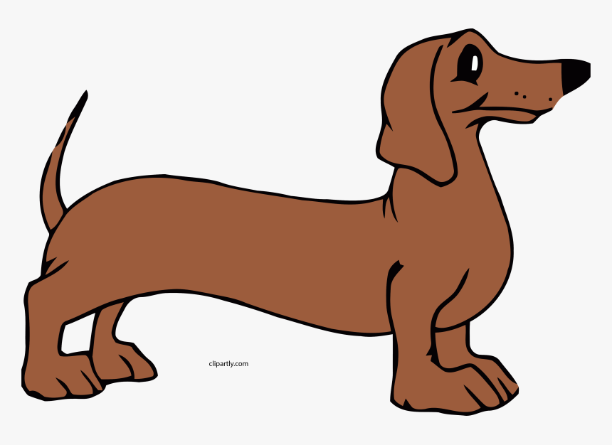 Dachshund Cartoon Clipart