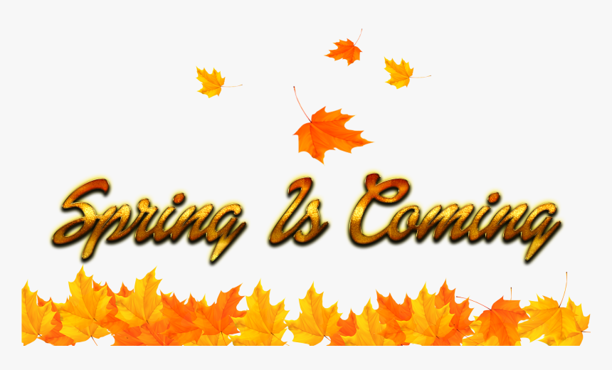 Spring Is Coming Png Clipart - Illustration, Transparent Png ...