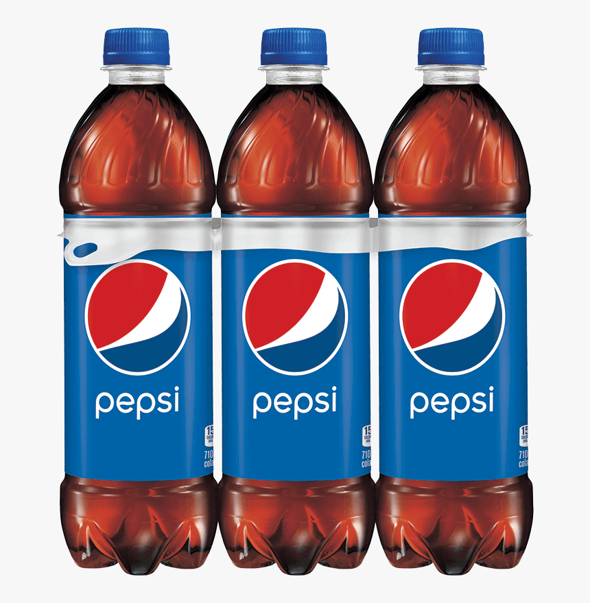 Pepsi 6x710ml - Pepsi 6 Pack 16.9 Oz, HD Png Download , Transparent Png ...