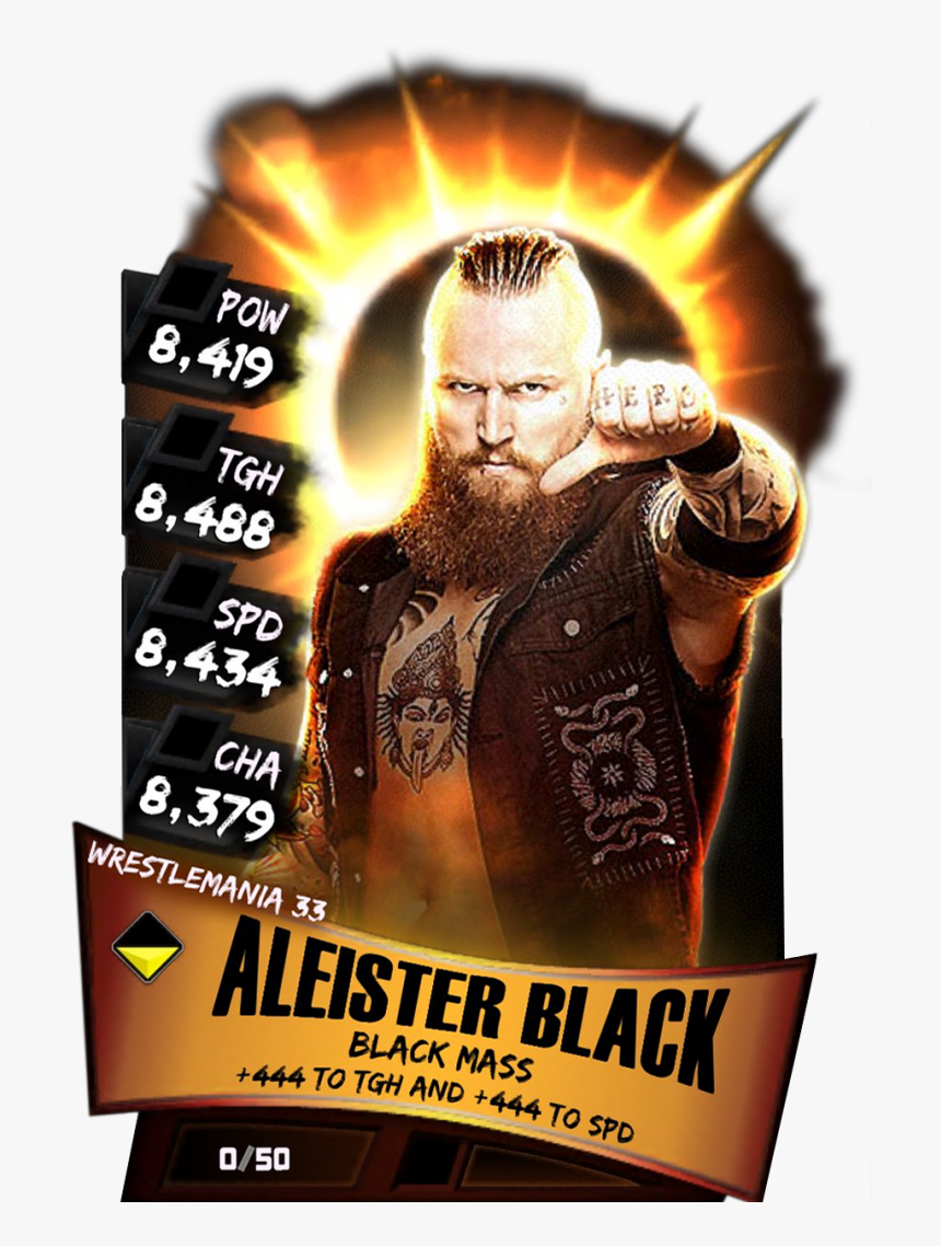 Aleister Black Wwe Supercard, HD Png Download , Transparent Png Image ...
