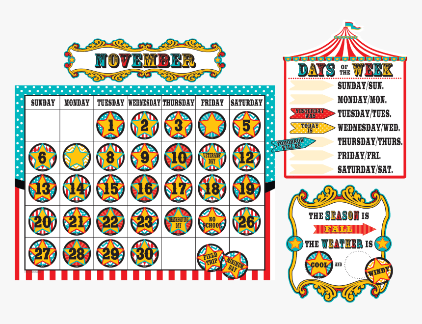 Clip Charts Bulletin Board - Free Calendar For Bulletin Board, HD Png ...