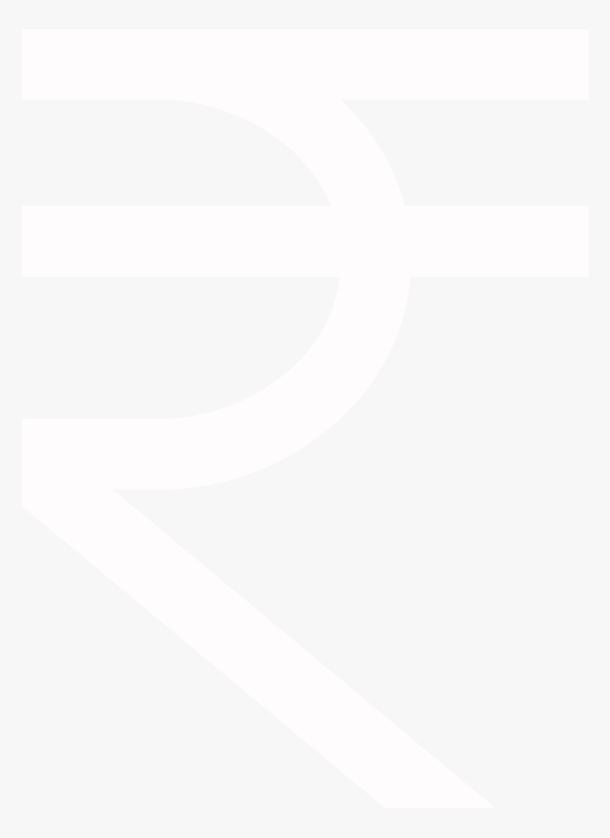Rupee Logo White Png - Monochrome, Transparent Png , Transparent Png ...