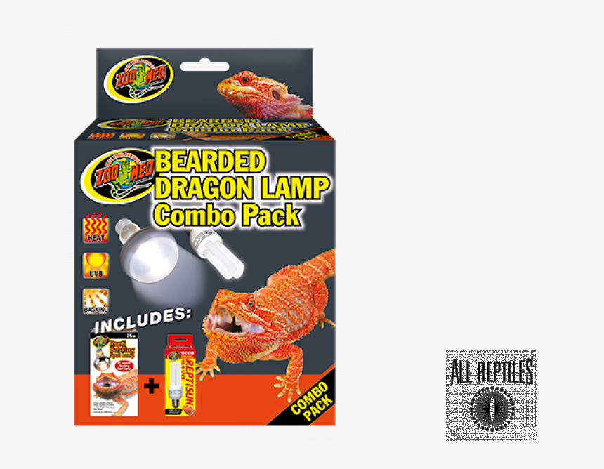 Zm Bearded Dragon Lamp Combo Pack - Bearded Dragon Light, HD Png ...