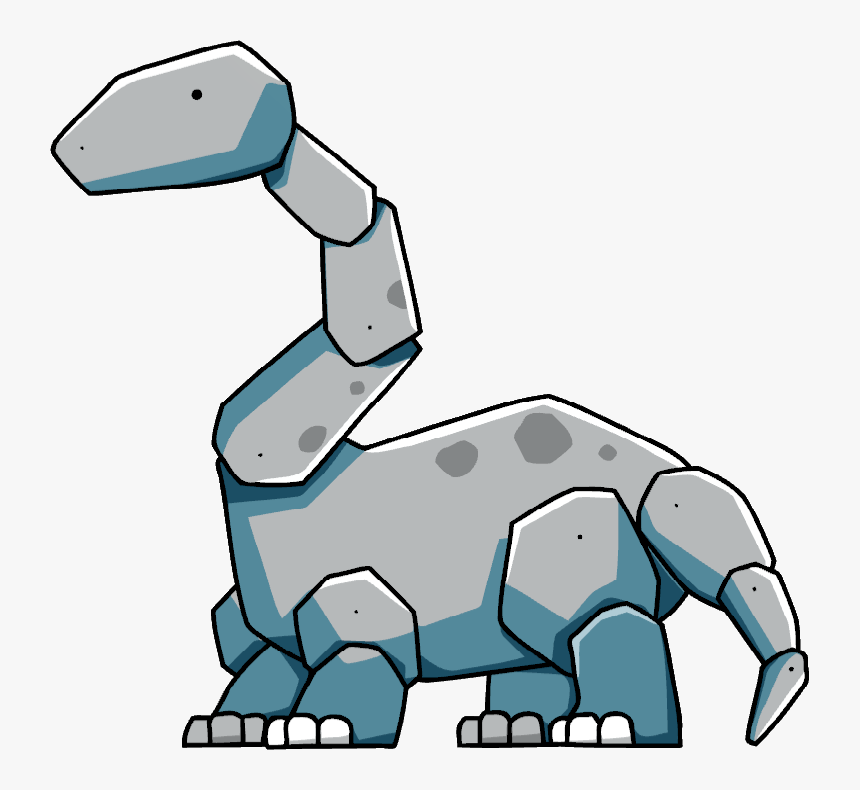 Brontosaurus - Scribblenauts Dinosaur, HD Png Download , Transparent ...