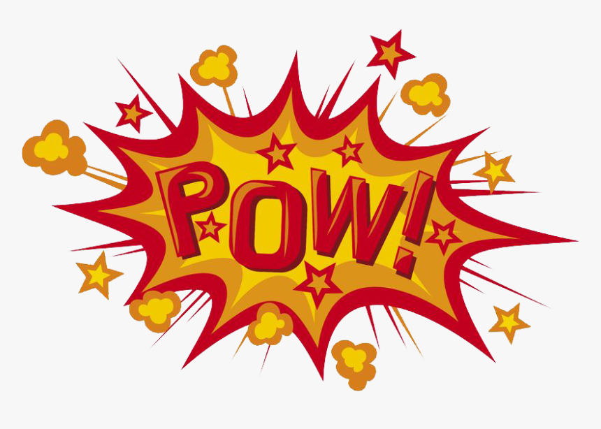 Comic Pow , Png Download - Explosion Cartoon, Transparent Png ...