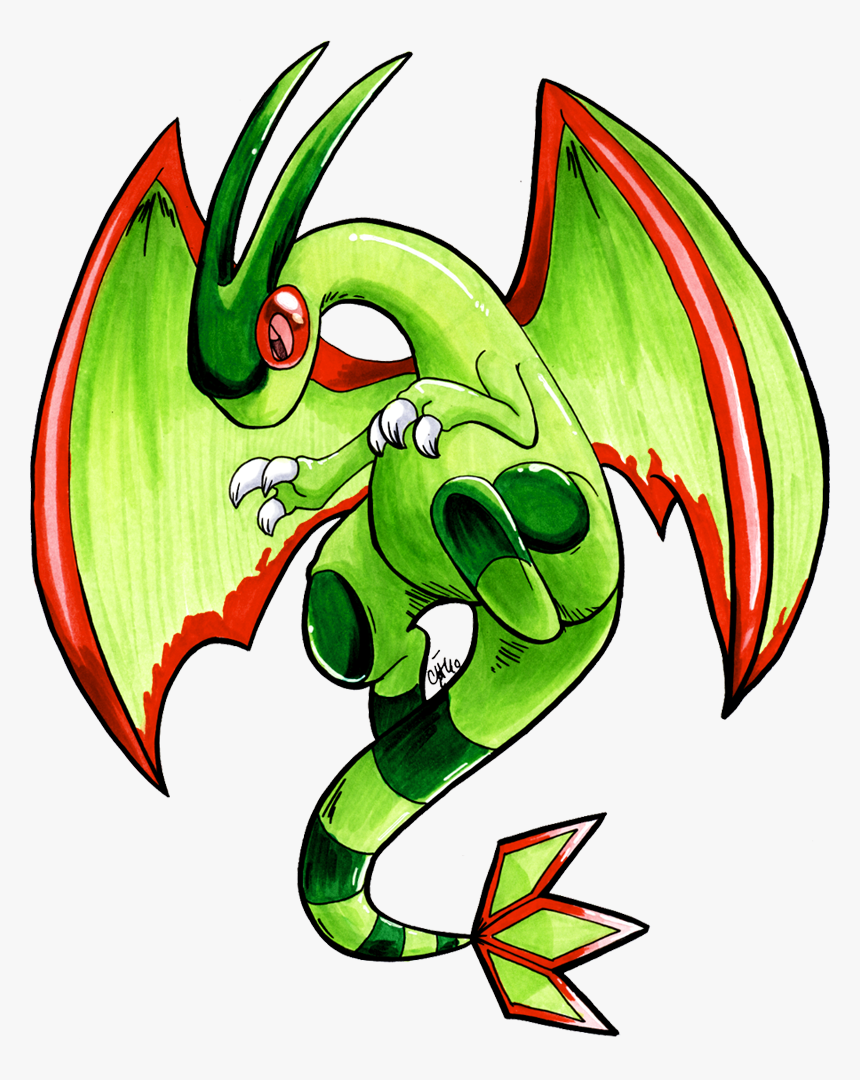 Pokemon Flygon Fan Art, HD Png Download , Transparent Png Image - PNGitem
