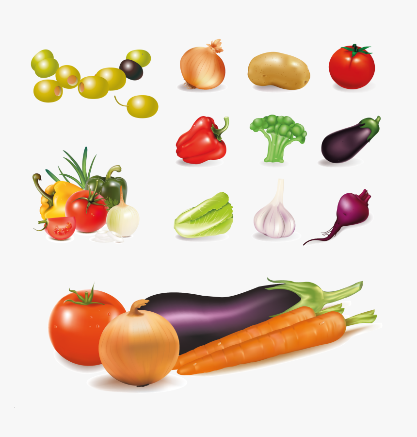Vegetables Vector Png