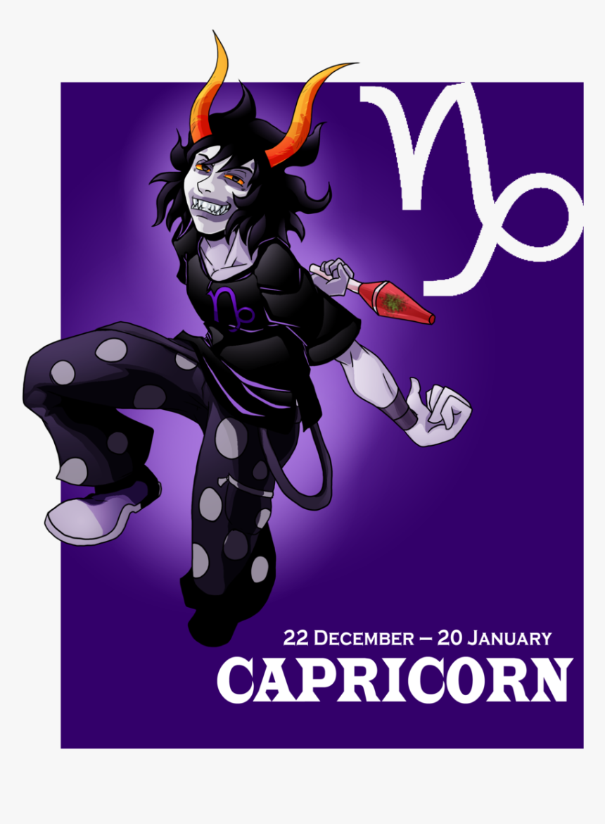 Homestuck Clipart Capricorn - Homestuck Trolls Zodiac Capricorn, HD Png ...