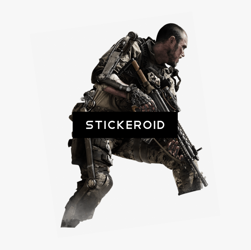 Transparent Cod Gun Png - Call Of Duty Advanced Warfare Soldier, Png ...