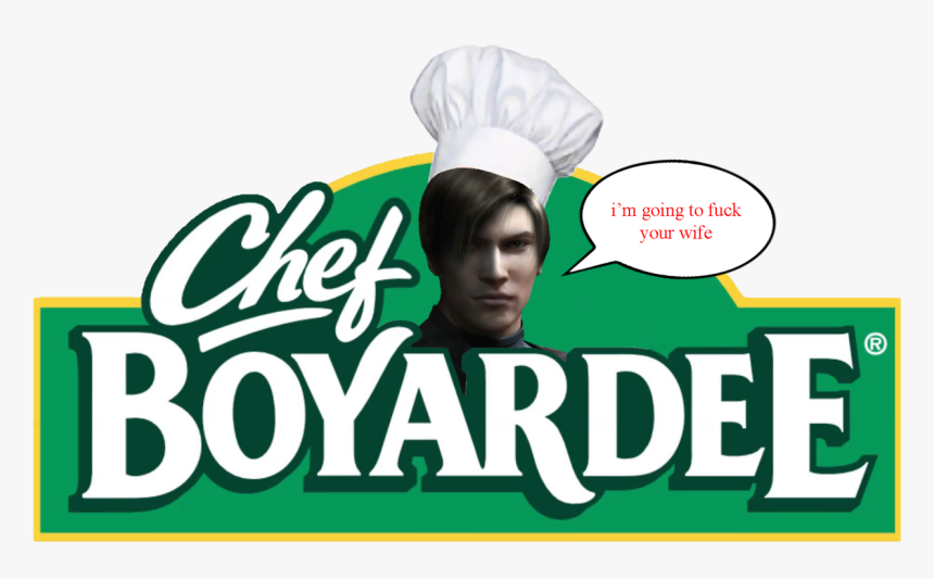 Leon S Kennedy Leon Scott Kennedy Resident Evil Chef - Chef Boyardee ...