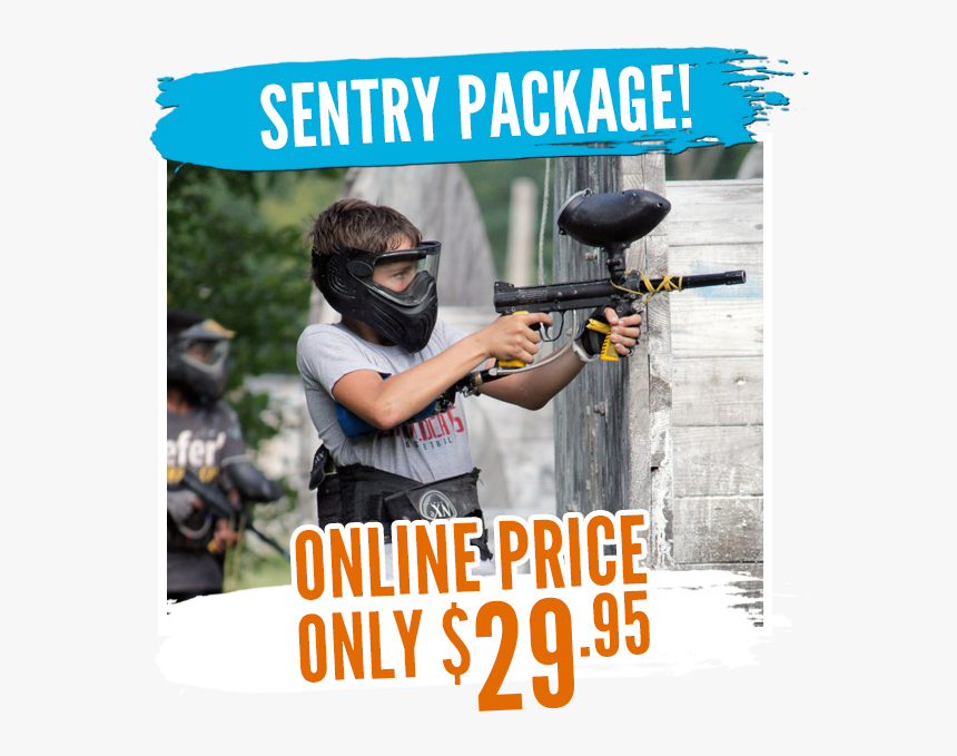 Sentry Package Price - Paintball, HD Png Download , Transparent Png ...