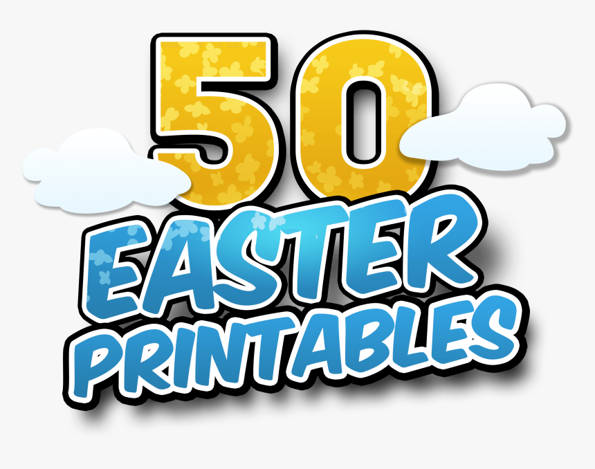 50 Easter Printables, HD Png Download , Transparent Png Image - PNGitem