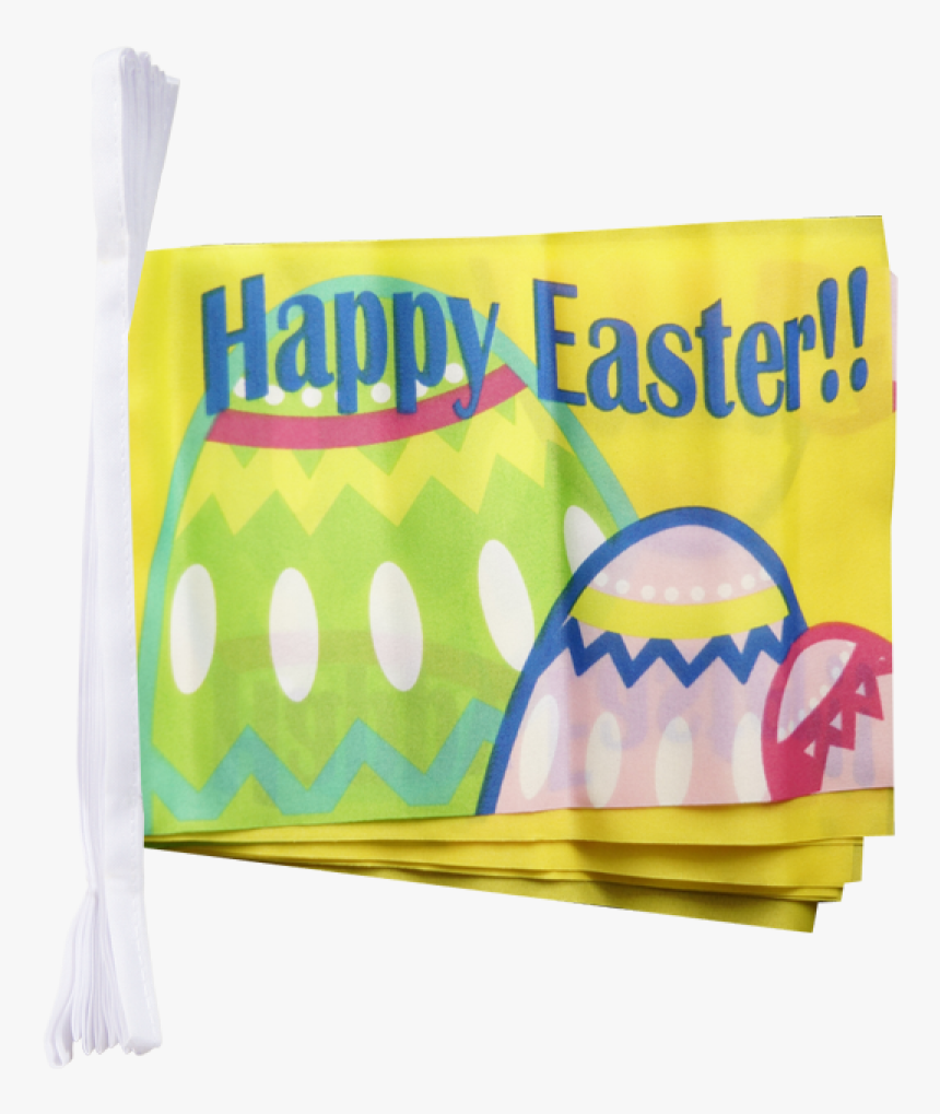 Happy Easter Bunting Flags - Banner, HD Png Download , Transparent Png ...