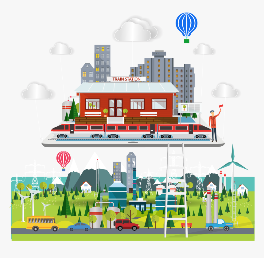 Clip Art City Block Clipart - Illustration, HD Png Download ...