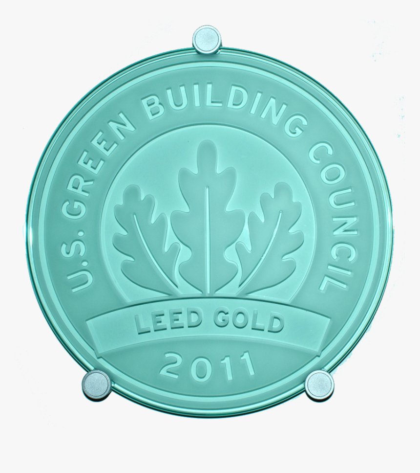 [photo]leed Gold Plaque - Emblem, HD Png Download , Transparent Png ...