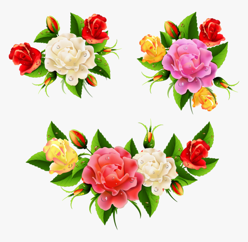 Png Клипарт Beautiful Flowers - Flower Bouquet Vector Png, Transparent ...