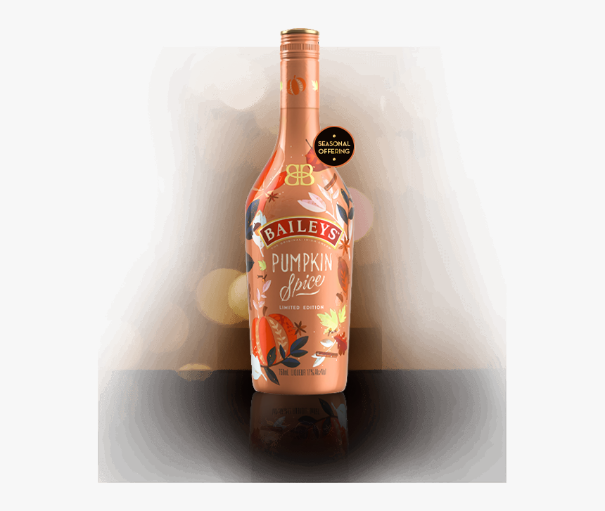 Baileys Pumpkin Spice Bottle - Bailey Pumpkin Spice Latte, HD Png ...